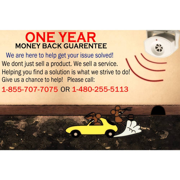 Cleanrth EZ1200 EZ-Mount Ultrasonic Rodent Control | Dedicated Rat Rep ...